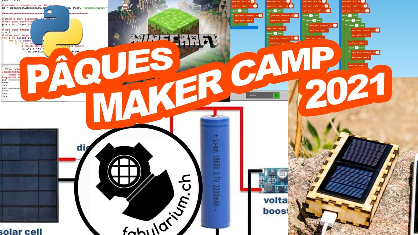 PÂQUES MAKERS CAMP 2021 : programmation et électronique - EPFL