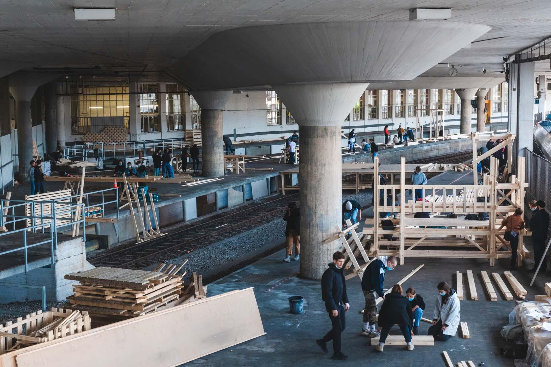 EPFL architecture students explore outdoor spaces in Geneva Canton - EPFL