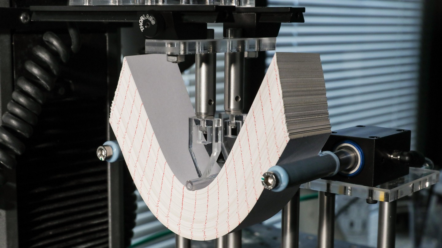 Modeling the friction between pages in a book - EPFL