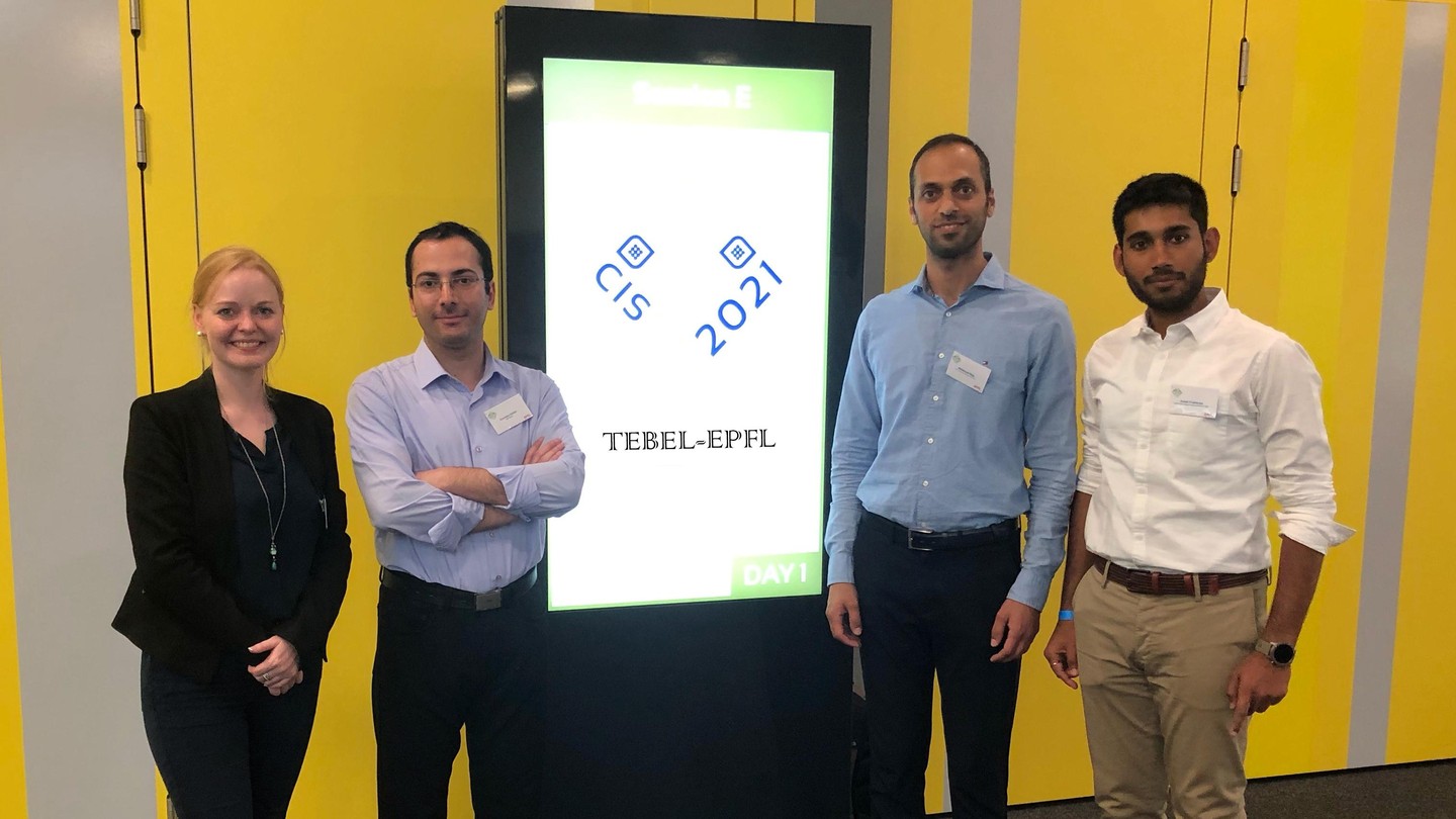 TEBEL team participated at CISBAT 2021 with 4 contributions - EPFL