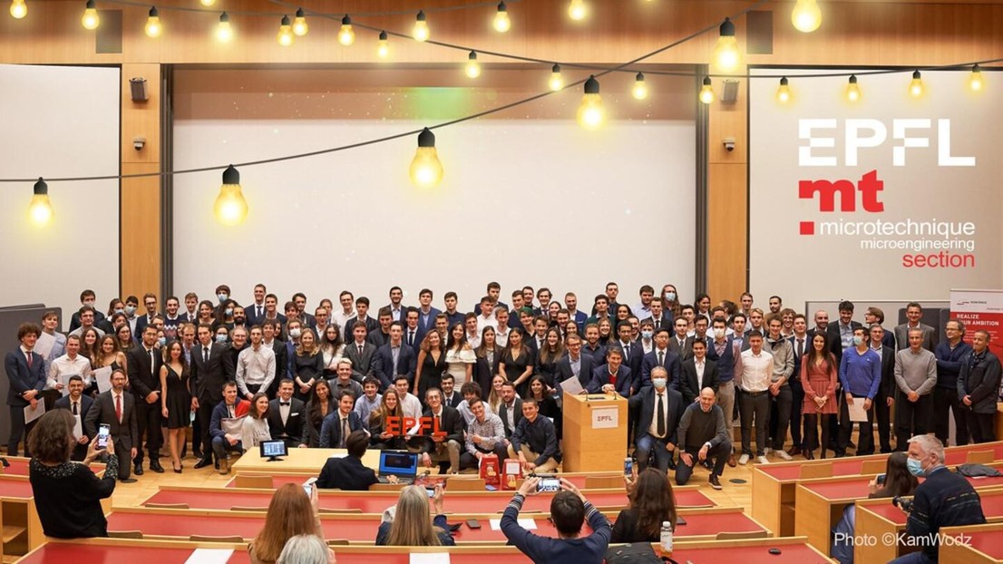 LMIS1 at Graduation Ceremony for Microengineering Bachelor Students - EPFL