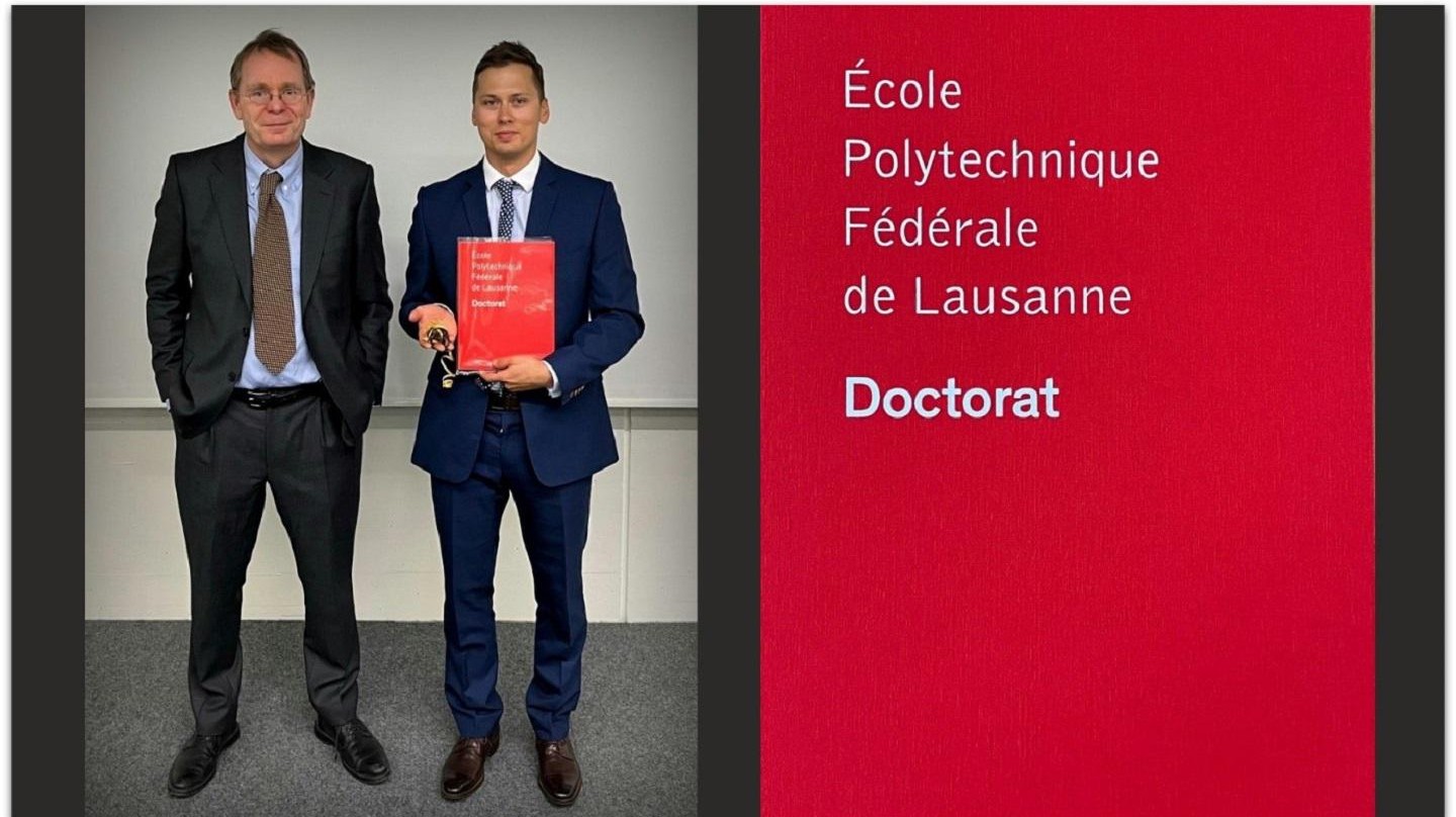 Congratulations to Michael Mark for his PhD! - EPFL