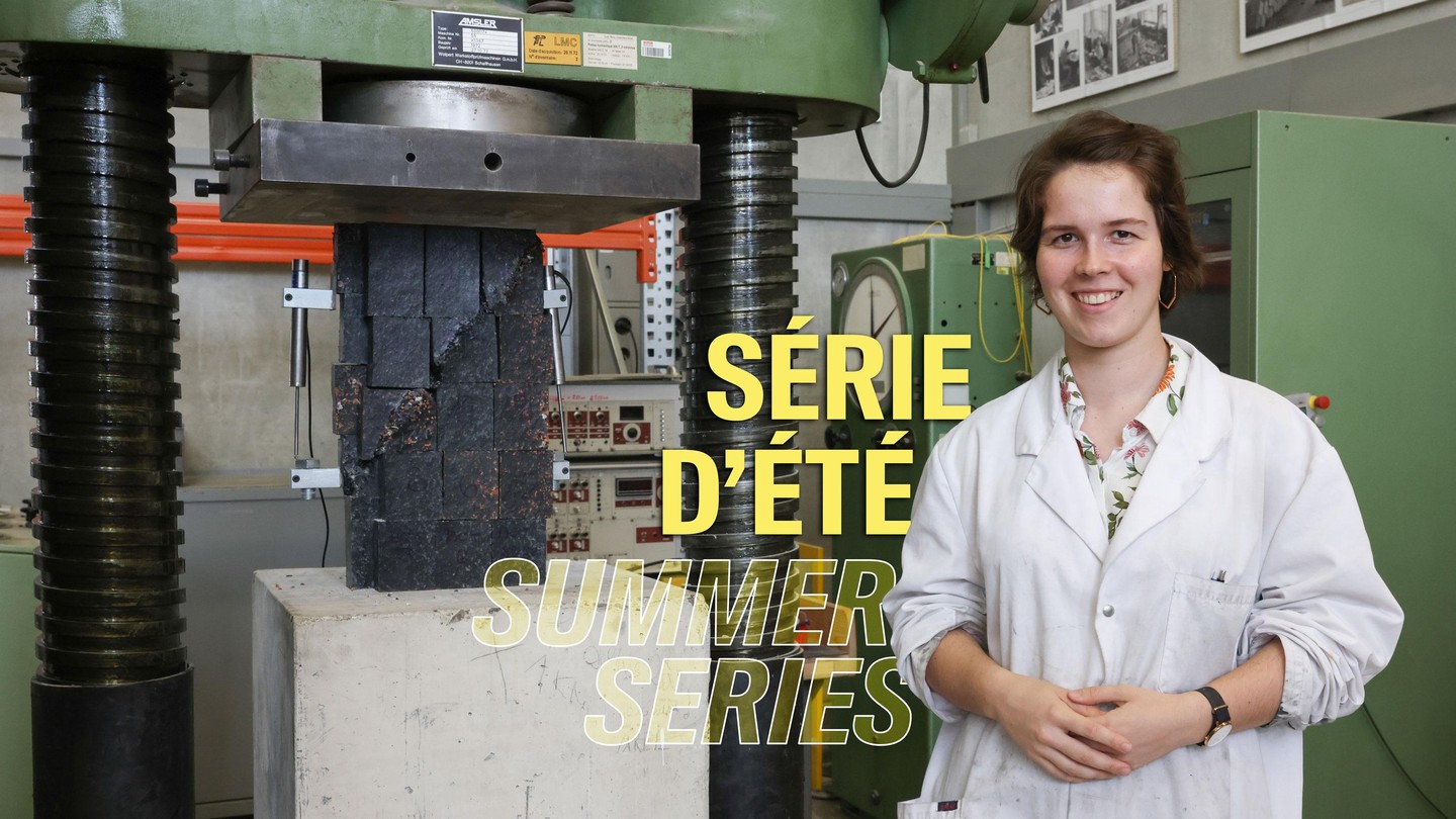 Transformer les déchets plastiques en briques de construction - EPFL