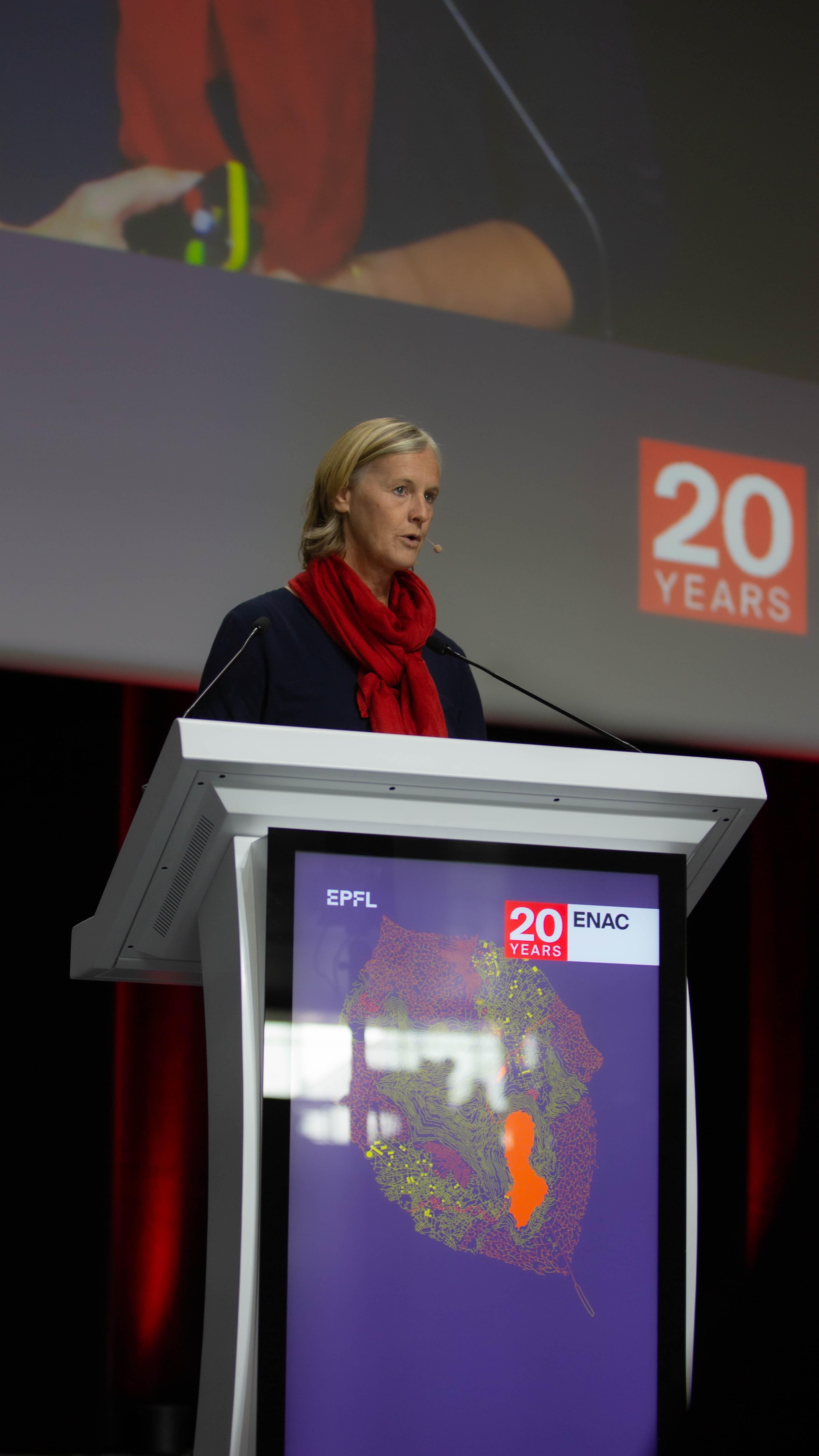 ENAC celebrates its 20 years and three disciplines in style - EPFL