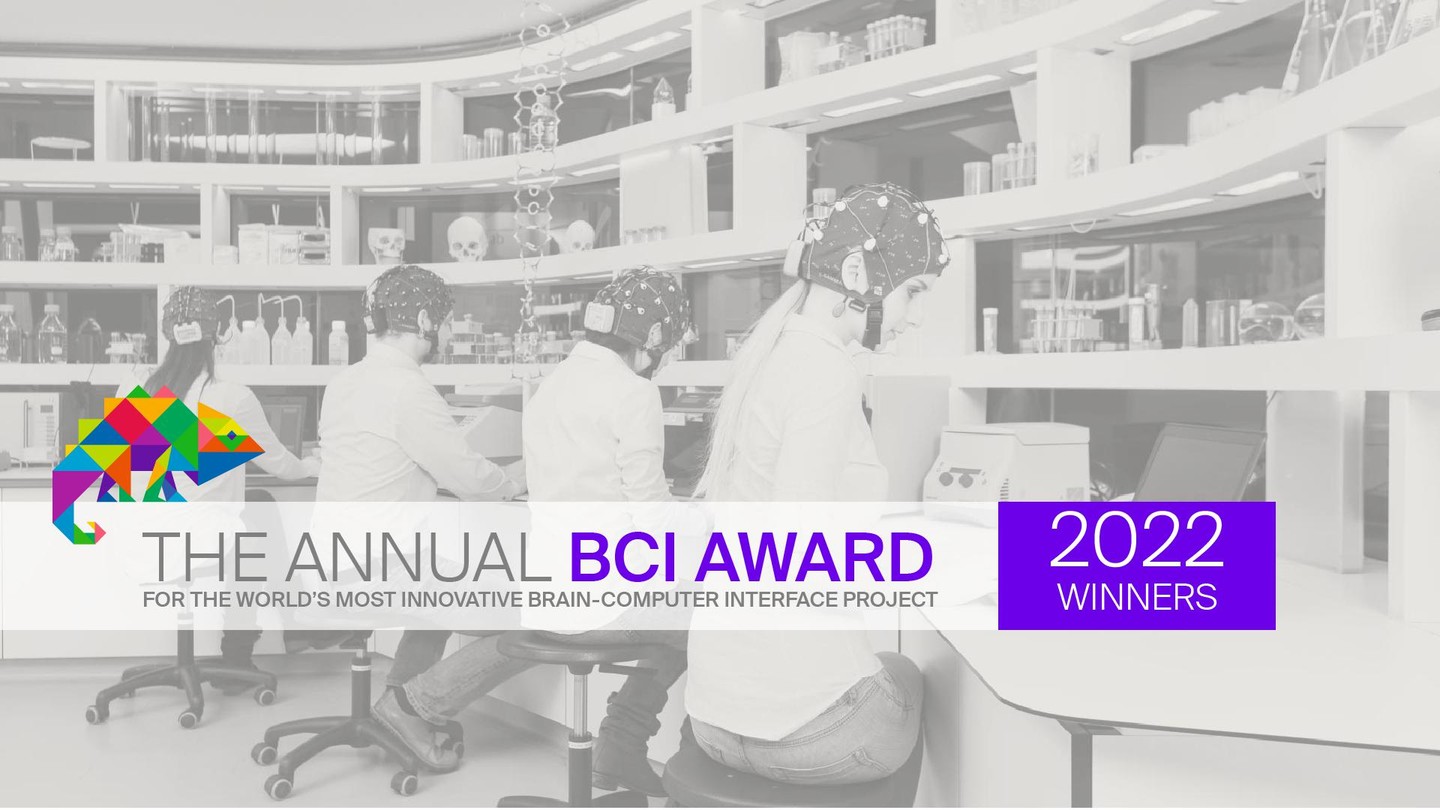 BCI Awards 2022 for two Neuro-X labs - EPFL