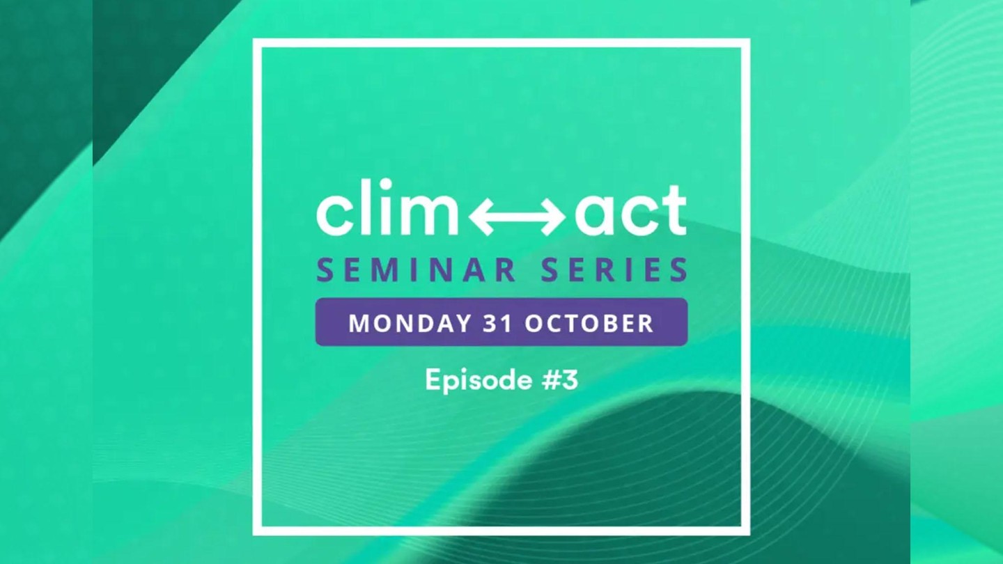 C. Fivet talking at Climact seminar series - EPFL