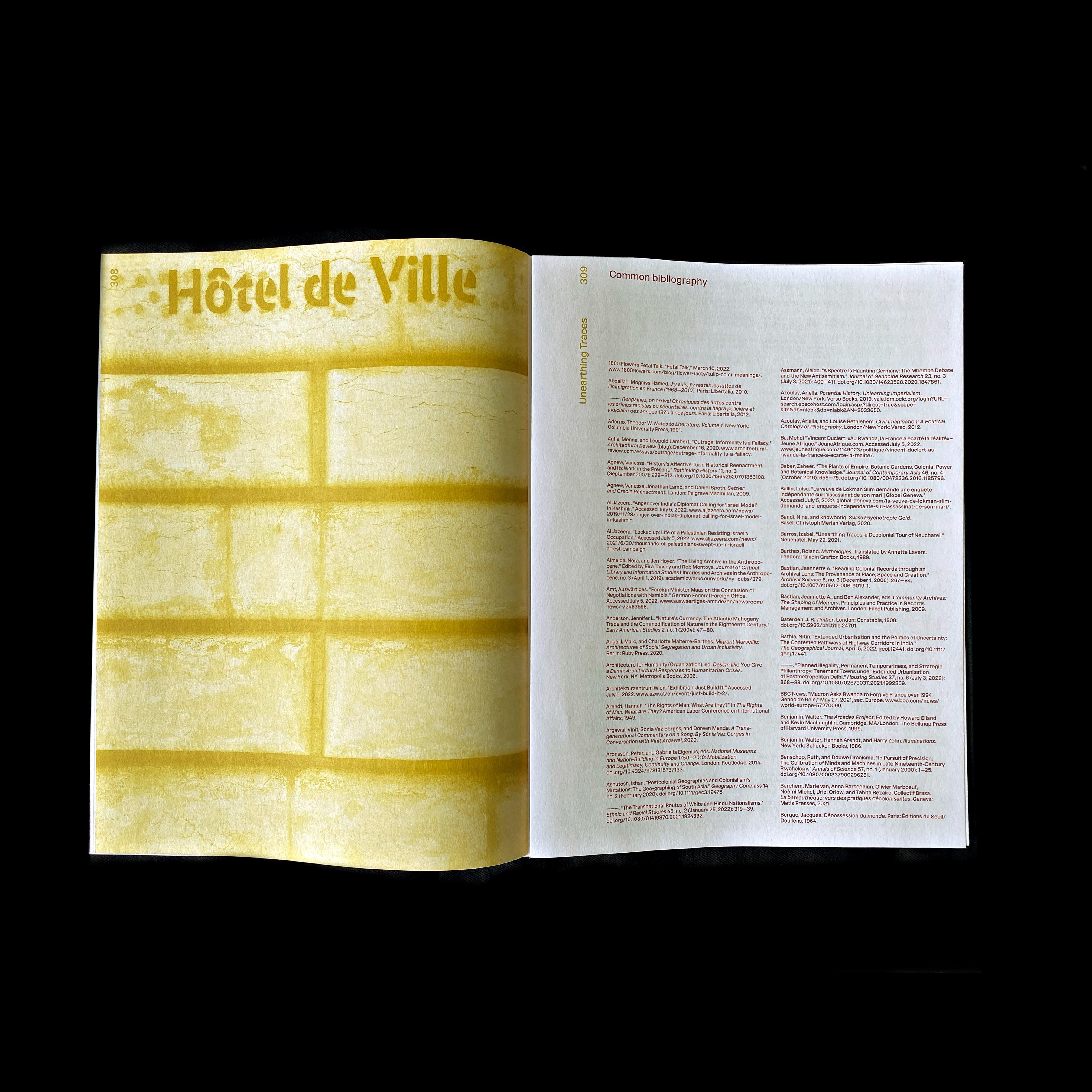 UNEARTHING TRACES - BOOKLAUNCH 22.02.2023 - EPFL