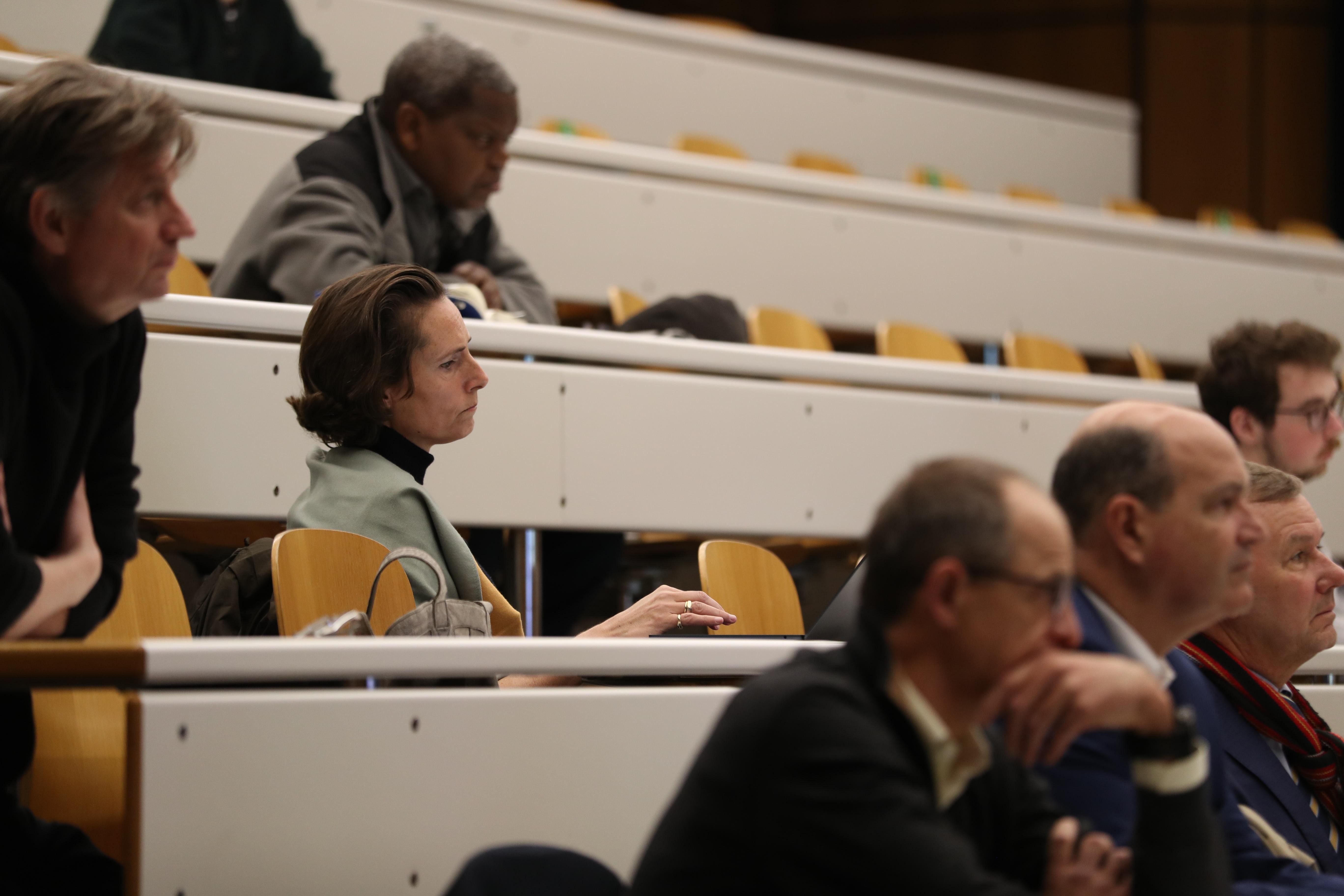 Some shots of the exciting inaugural lecture - EPFL