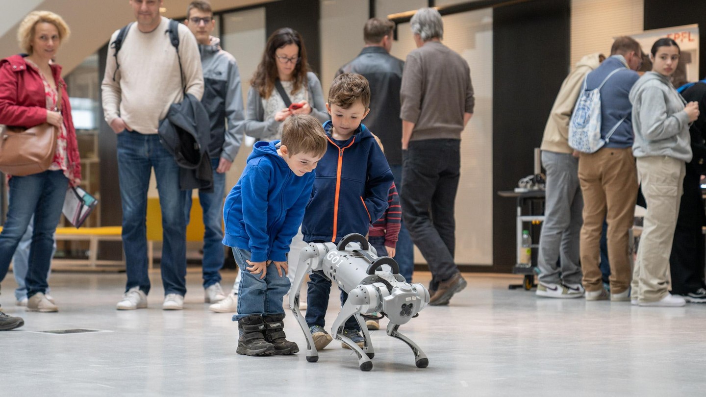 Engineering discovery and fun at the EPFL Open Days - EPFL