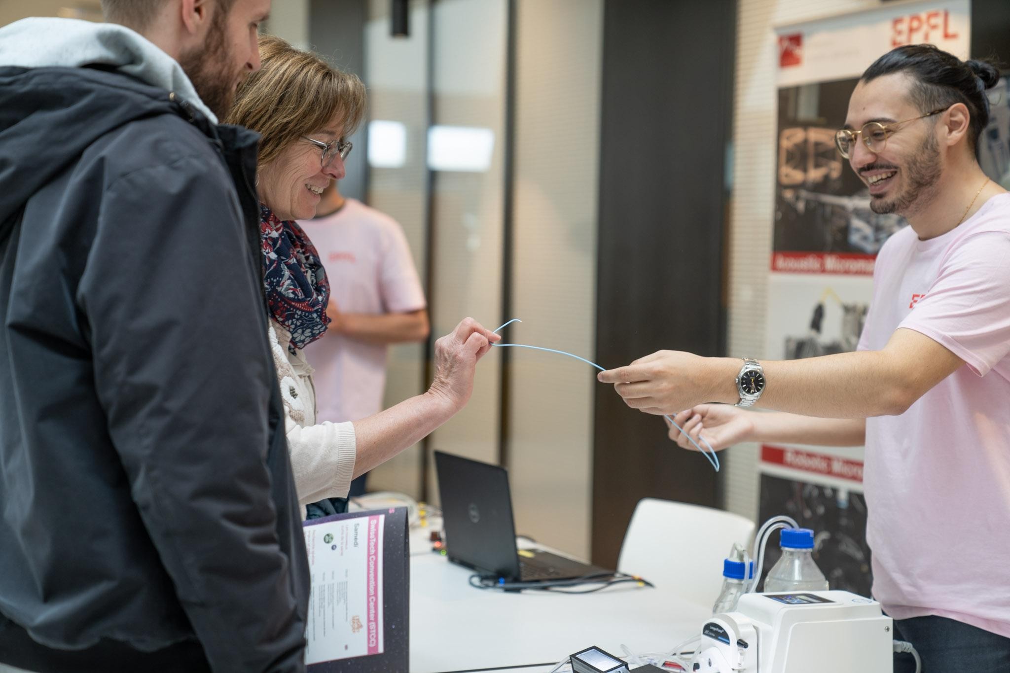 Engineering discovery and fun at the EPFL Open Days - EPFL