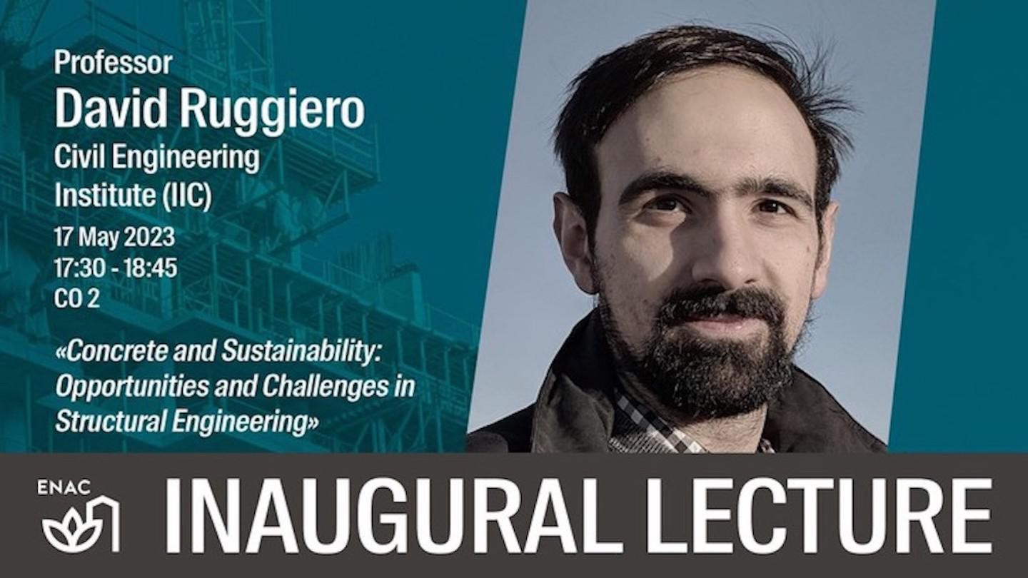 Leçon inaugurale du Prof. David Ruggiero - EPFL