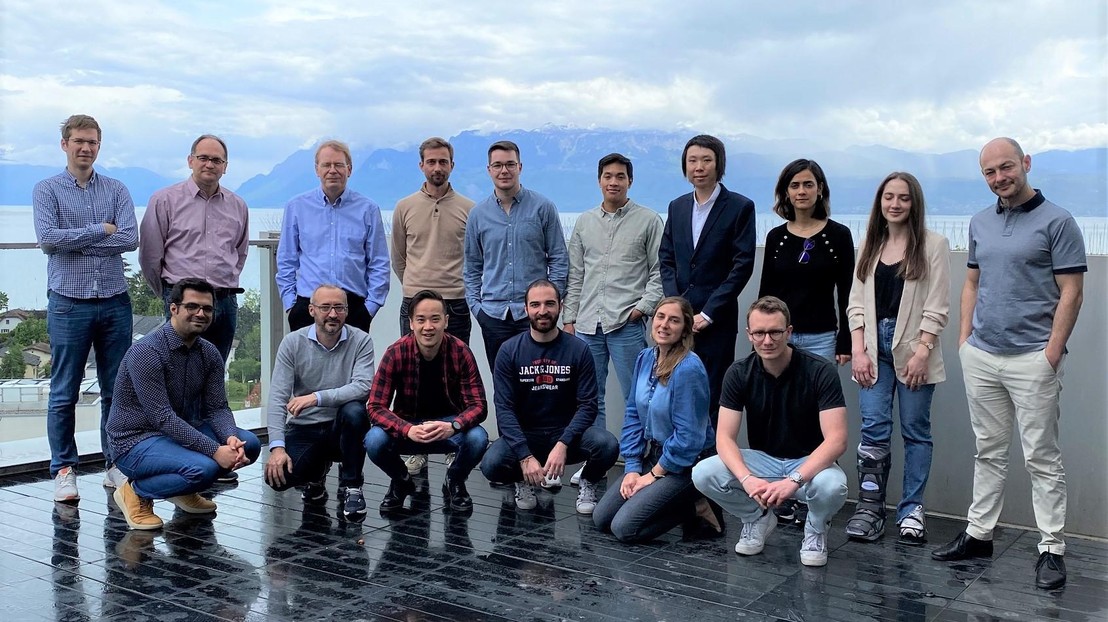 Presentation prizes of the 2023 EDMT doctoral program Research Day - EPFL