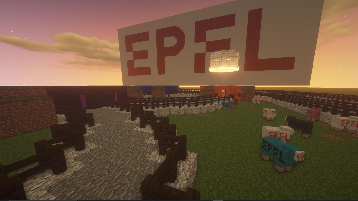 Matheminecraft séduit les élèves alémaniques - EPFL