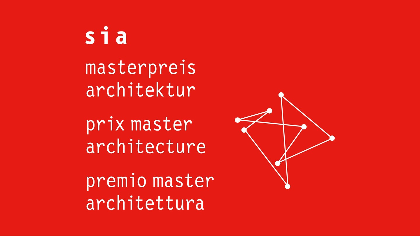 Prix SIA de Master en Architecture - EPFL