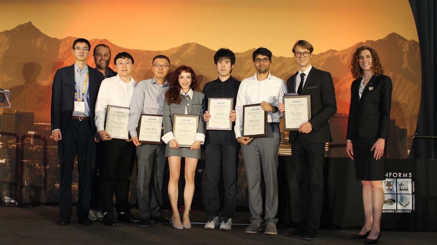 Bahar Taskesen finalist for the 2023 George Nicholson Award - EPFL