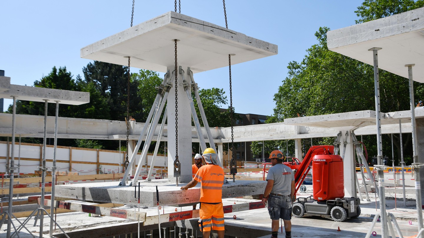 Making construction sustainable by reusing materials - EPFL