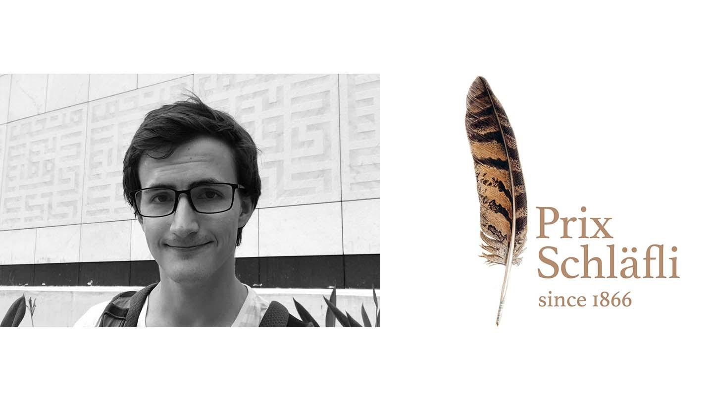 Dr Jonathan Gruber wins the 2024 Prix Schläfli in Mathematics - EPFL