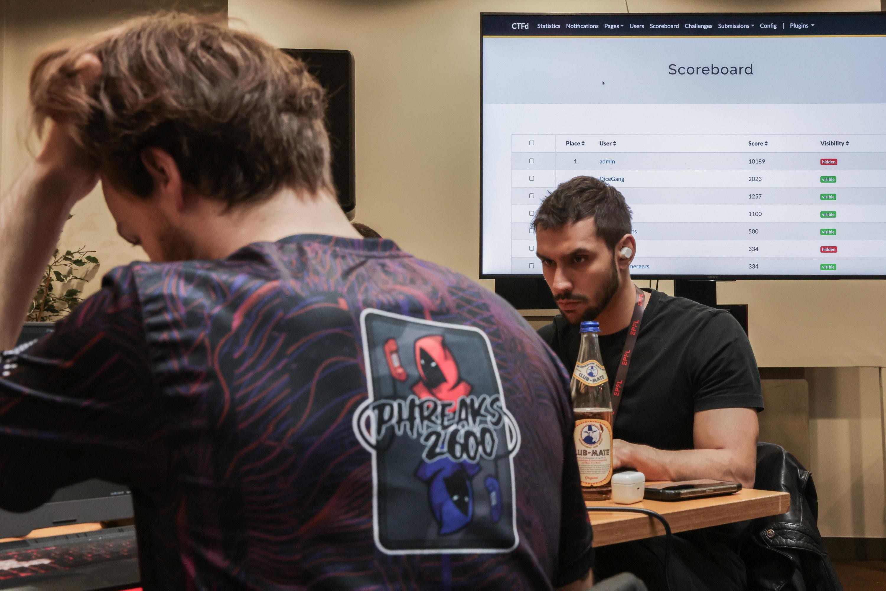 Team DiceGang wins 2024 LakeCTF, EPFL's cyber security competition - EPFL