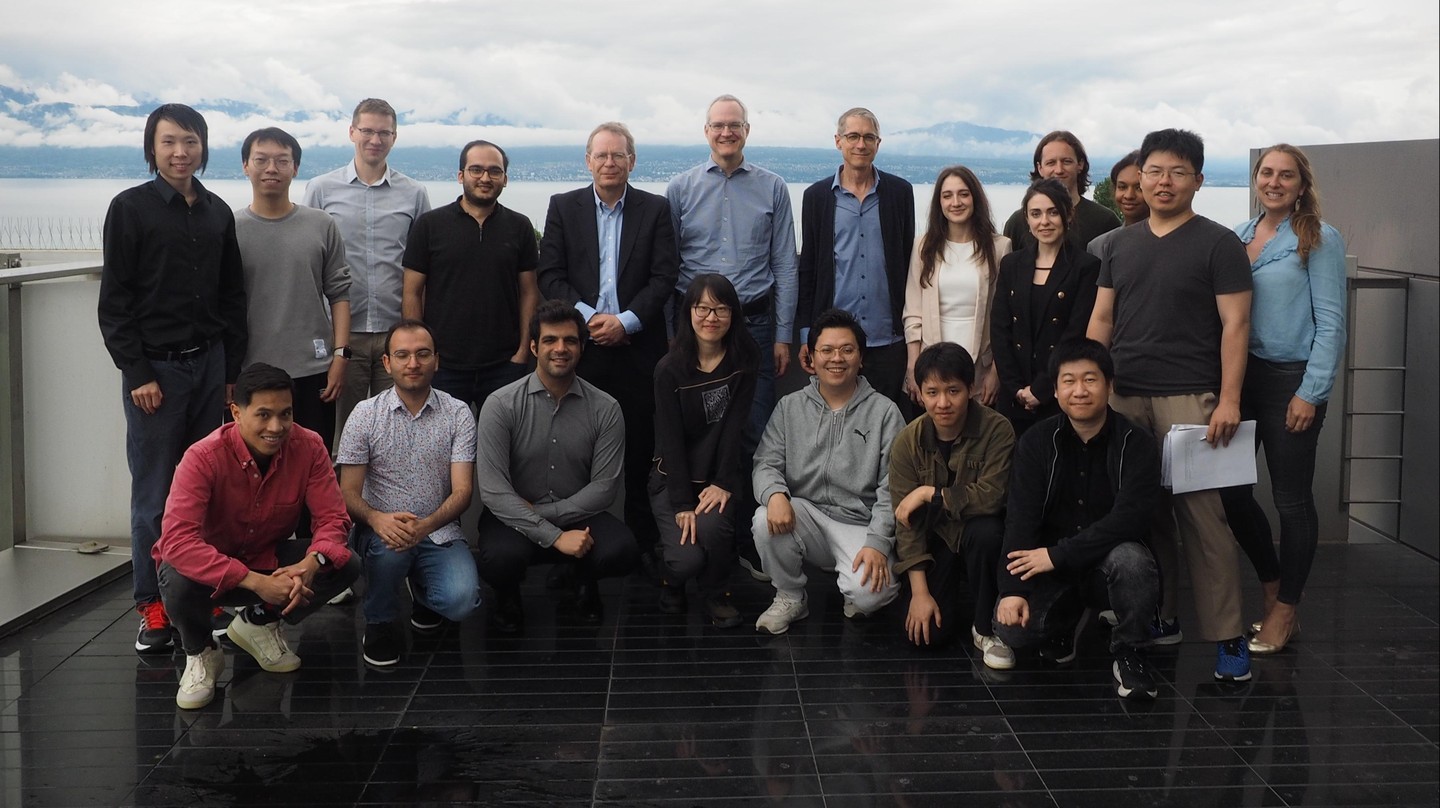 Students present their work at the 2024 EDMT Research Day - EPFL