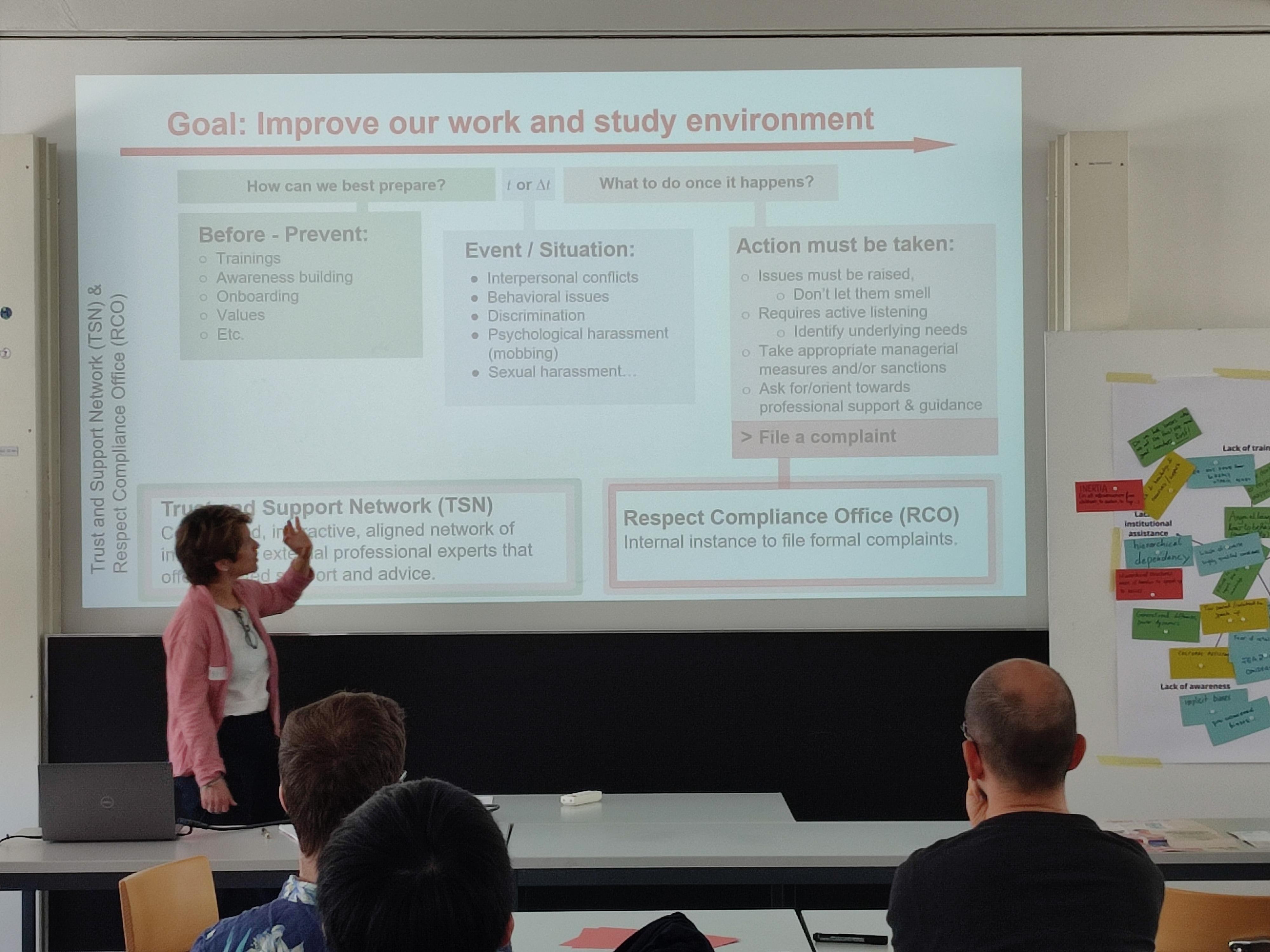 Taking Action : Practicing respect and inclusivity on campus - EPFL