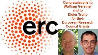 ERC: congratulations to Wulfram Gerstner and Didier Trono - EPFL