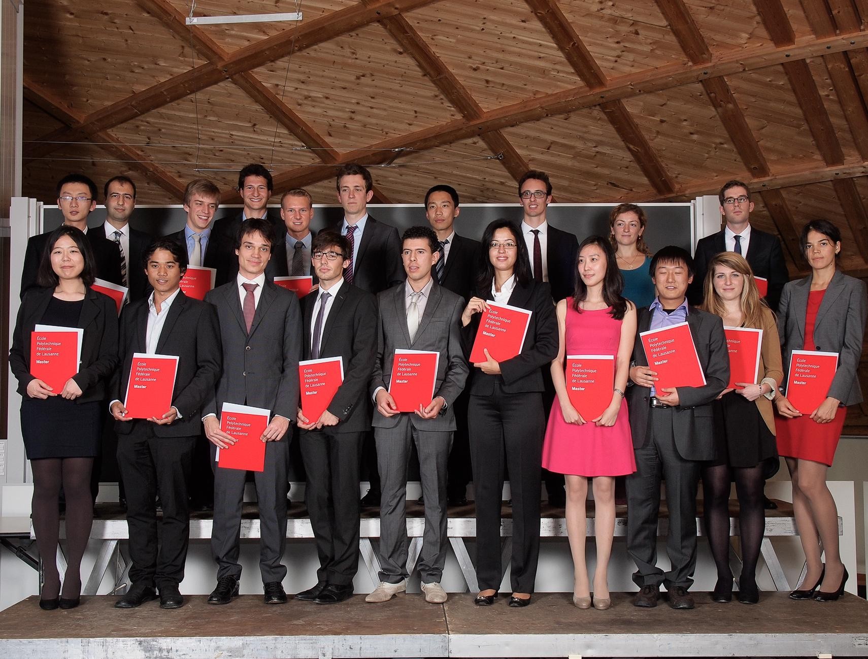 Félicitations à nos nouveaux diplômés IF et MTE! - EPFL