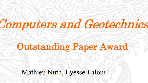 Elsevier Outstanding Paper Award - EPFL