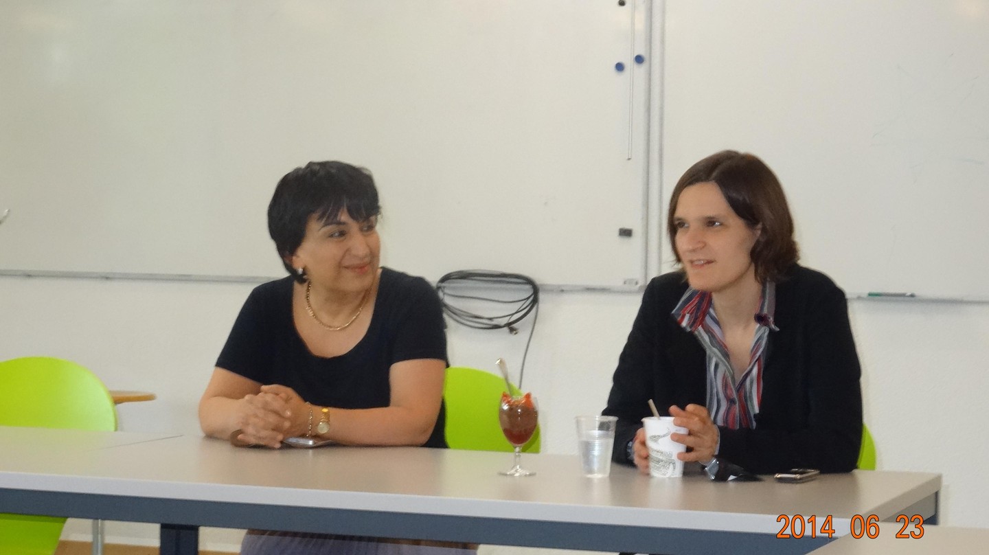 Coffee-discussion with Prof. Esther Duflo, June 23rd 2014 - EPFL