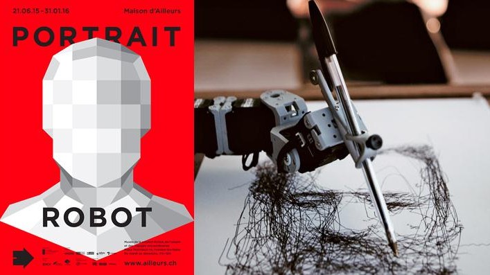 Visite découverte de l'exposition "Portrait-Robot" - EPFL