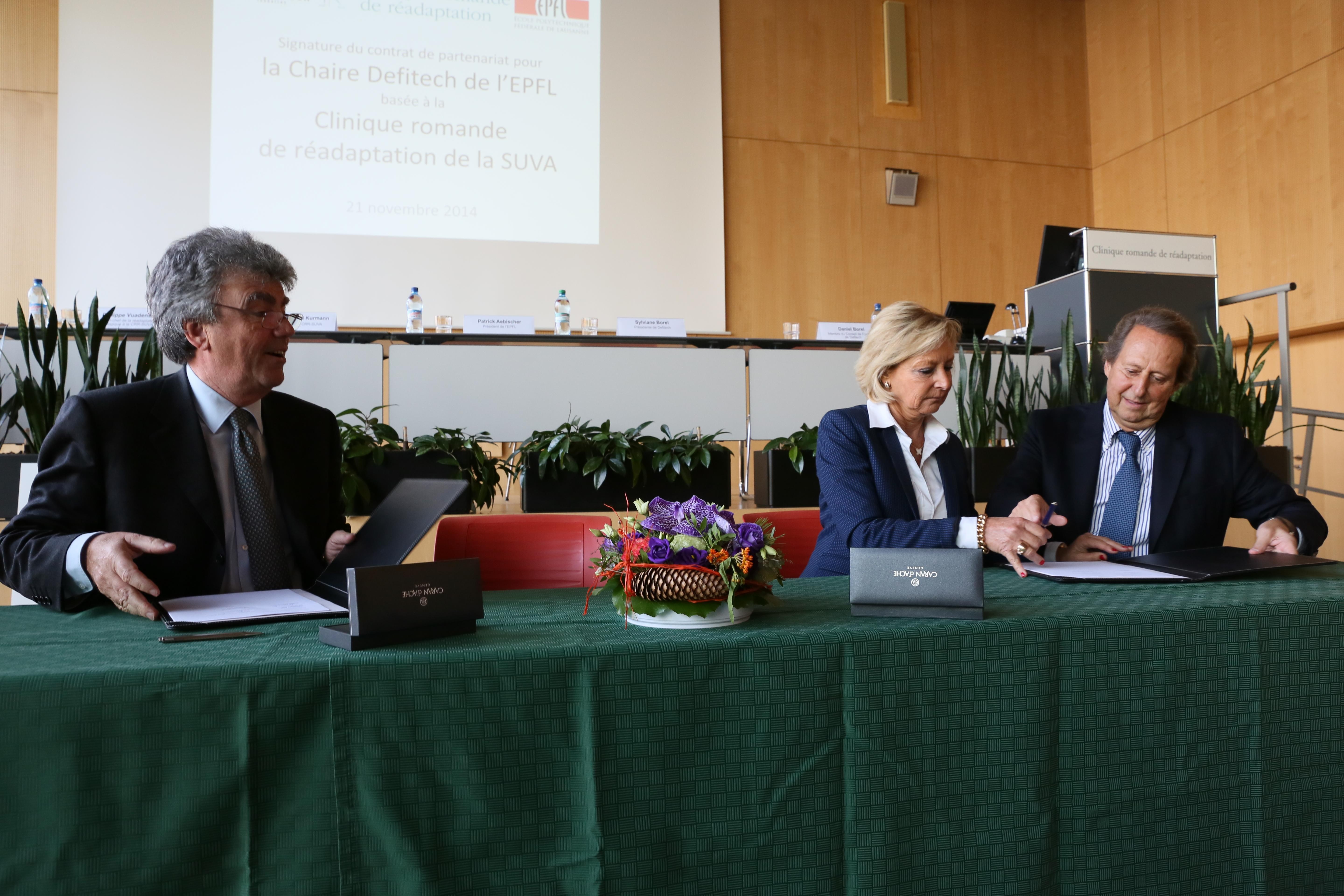 Defitech Foundation supports new EPFL Chair - EPFL