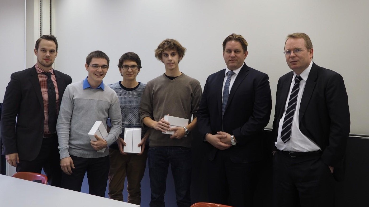 Deloitte OES Prize for Project on Coffee Vending Machines at EPFL - EPFL