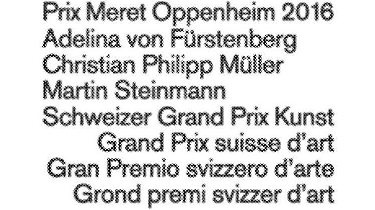 Martin Steinmann to receive Prix Meret Oppenheim - EPFL