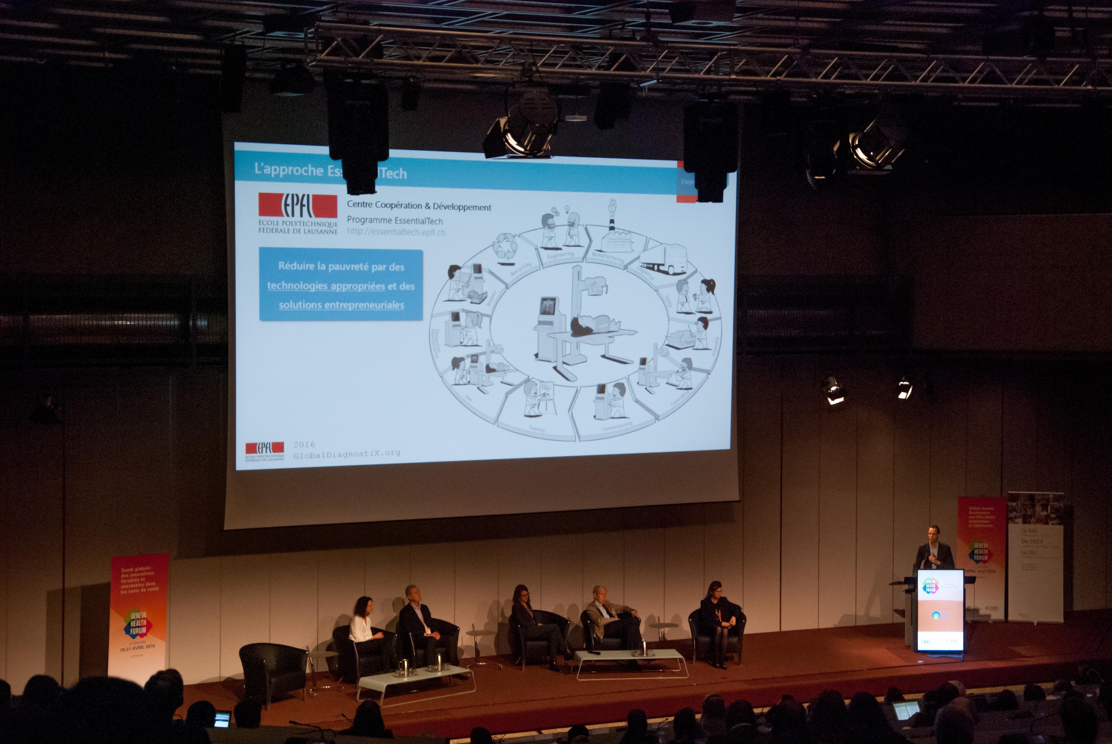 EssentialTech incontournable au Geneva Health Forum - EPFL