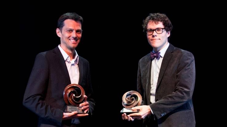 Mark Pauly and Wenzel Jakob receive the renowned EG Awards - EPFL
