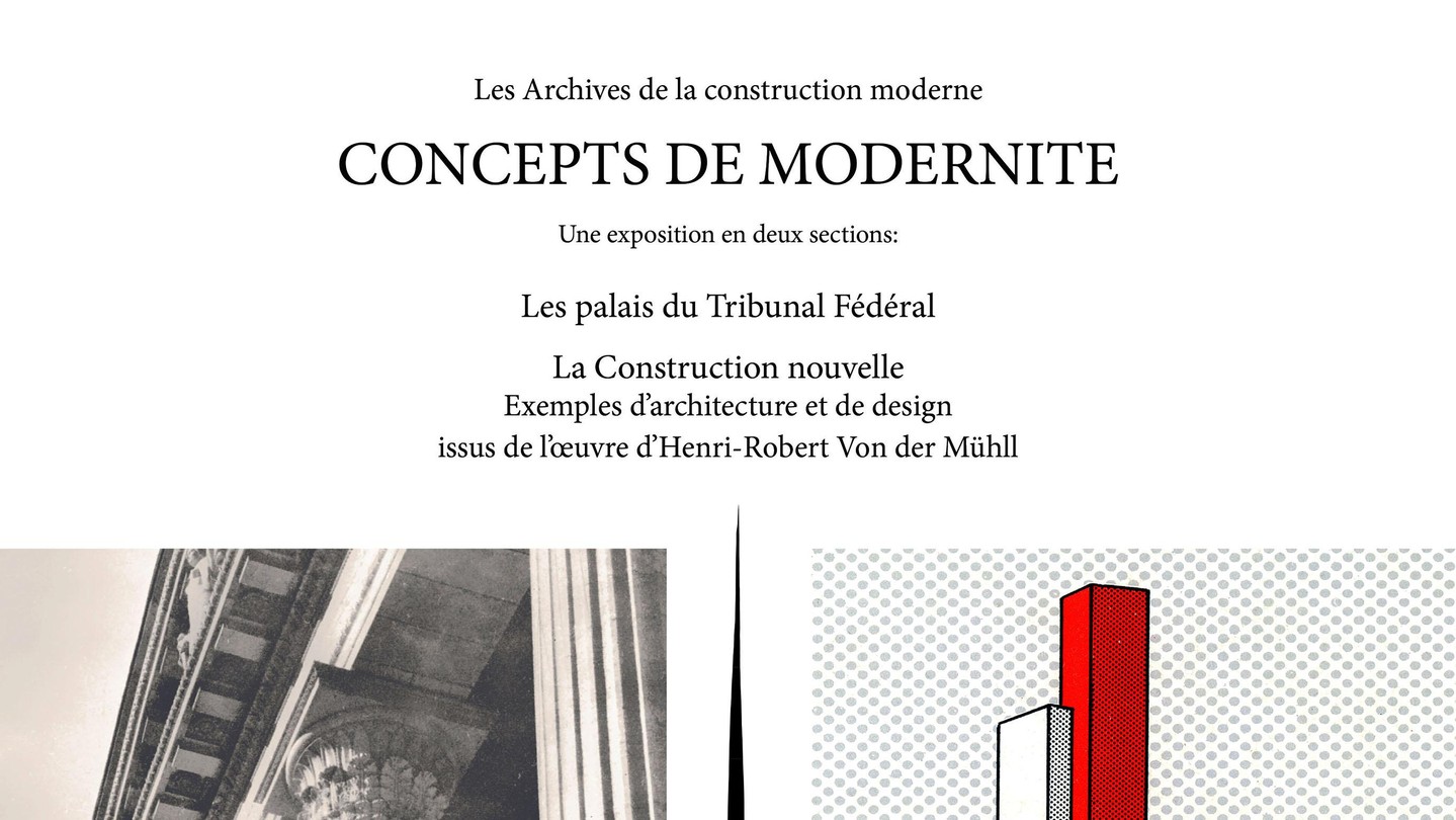 CONCEPTS DE MODERNITE – Exposition - EPFL