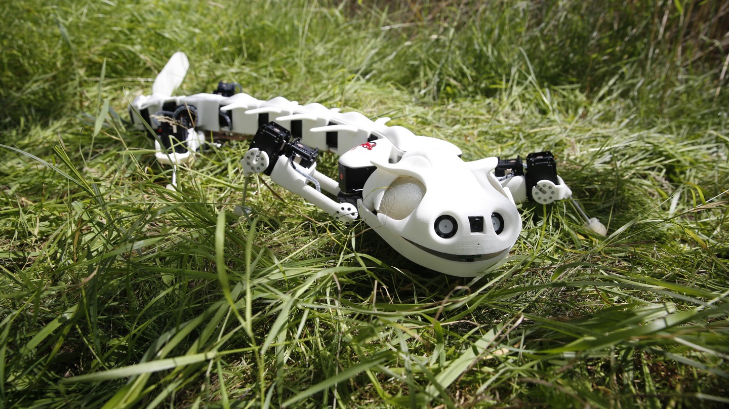 A new robot mimics vertebrate motion - EPFL