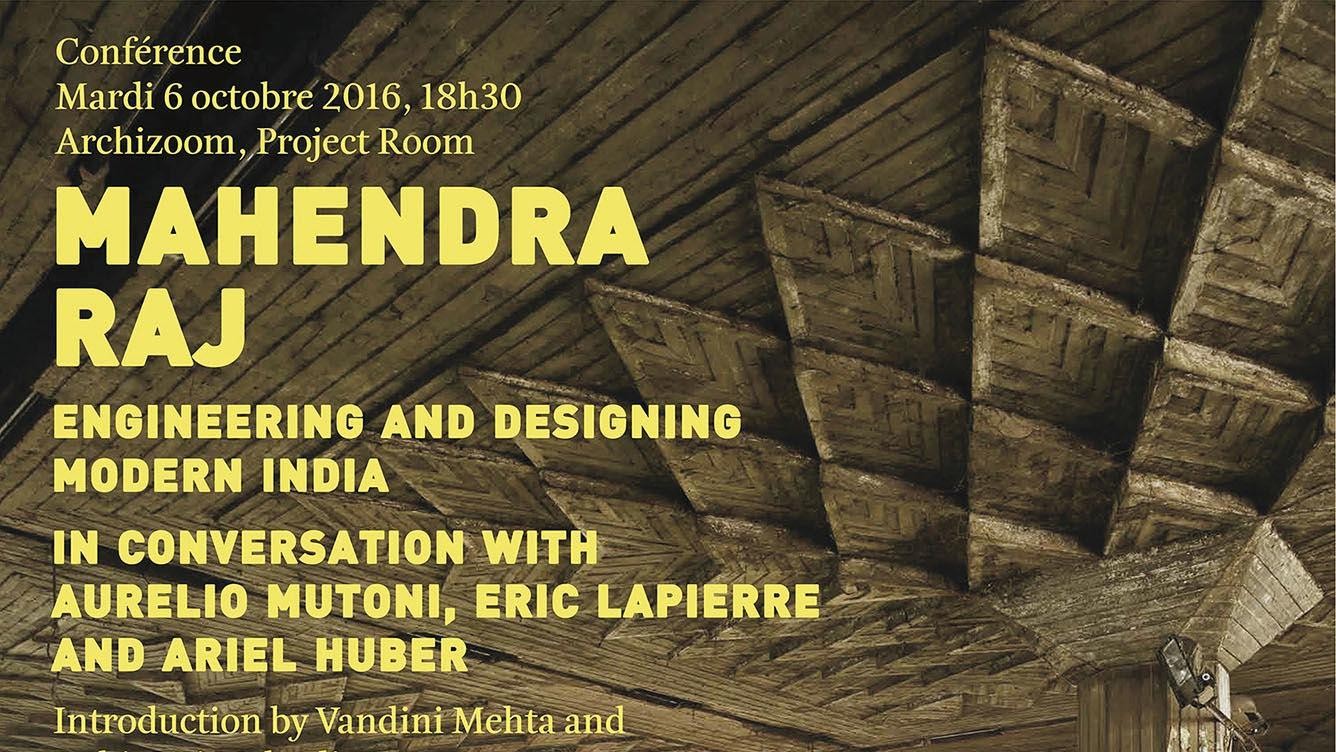 MAHENDRA RAJ - ENGINEERING AND DESIGNING MODERN INDIA - EPFL