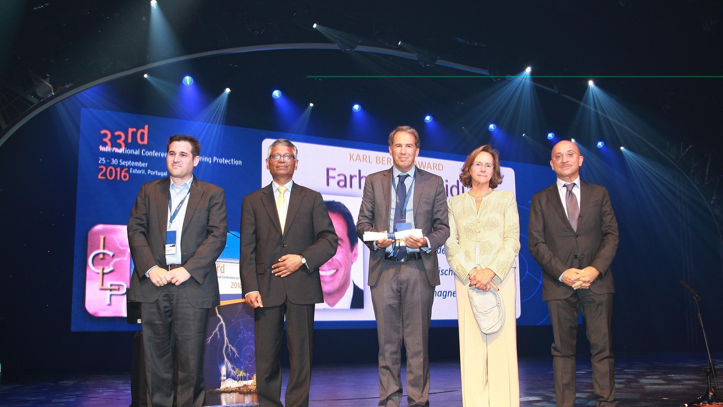 Farhad Rachidi-Haeri is the recipient of the Karl Berger award - EPFL