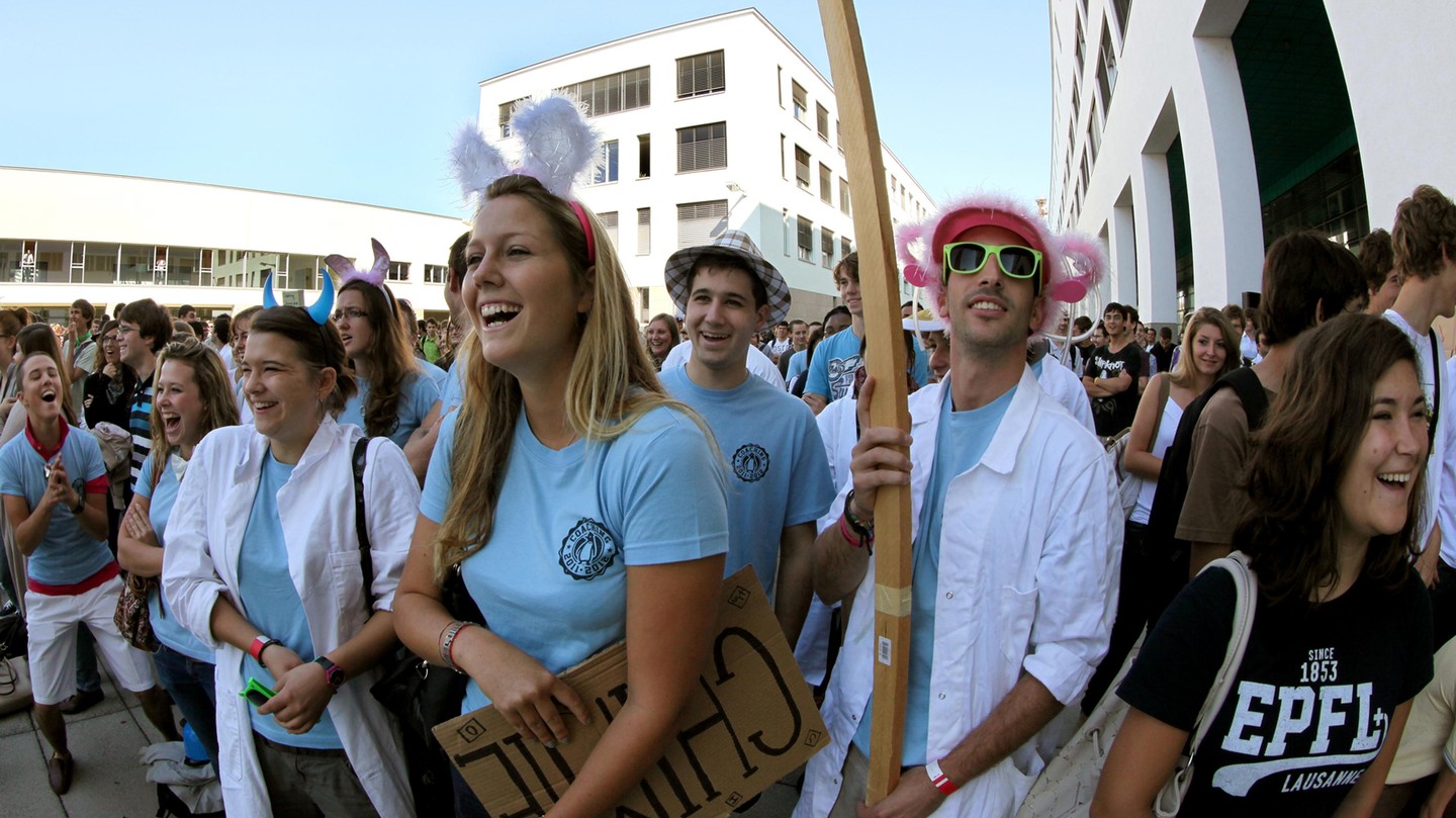 2000 new students are discovering EPFL this week - EPFL