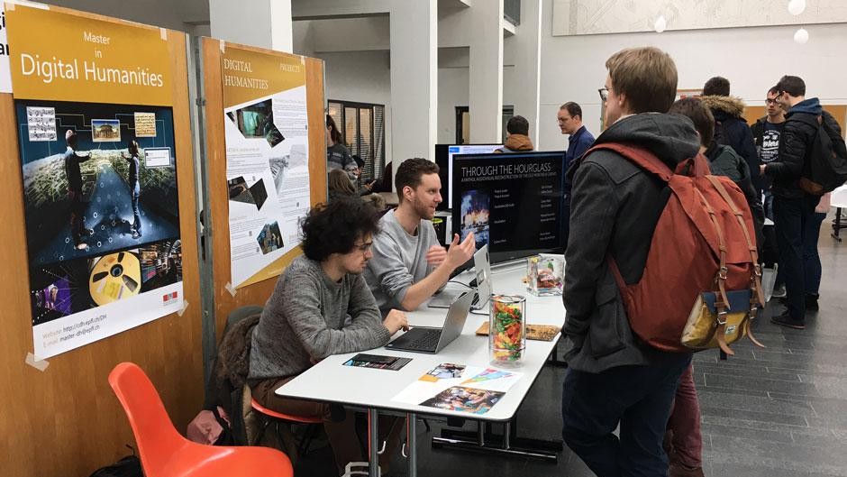 Presentation of the Master in Digital Humanities to EPFL students - EPFL