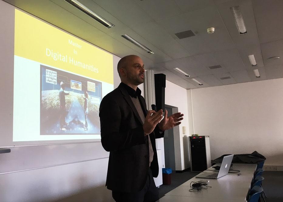 Presentation of the Master in Digital Humanities to EPFL students - EPFL