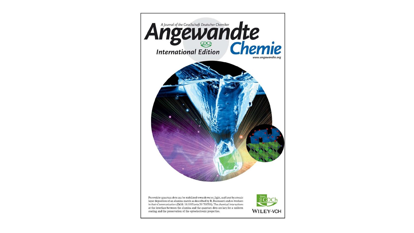 Angew. Chemie. Int. Ed. Cover - EPFL