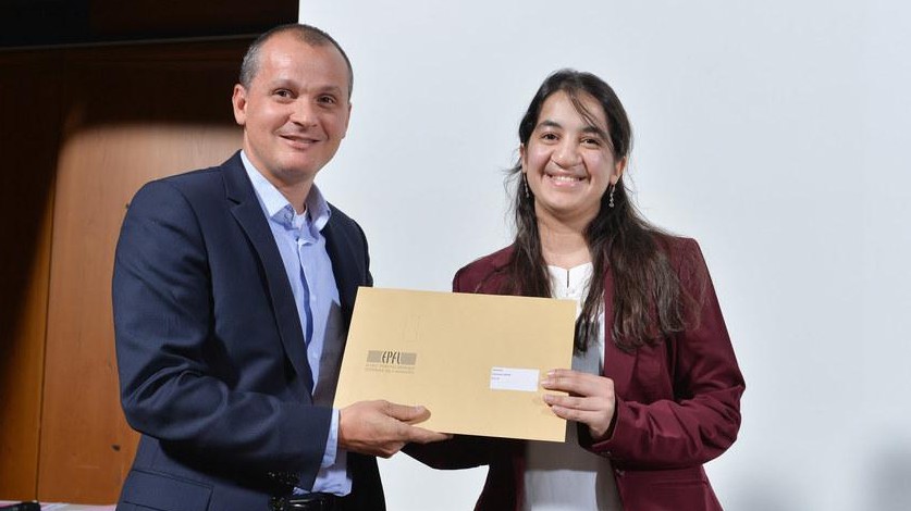 Chaymae Samir awarded with the IIC prize 2017 - EPFL