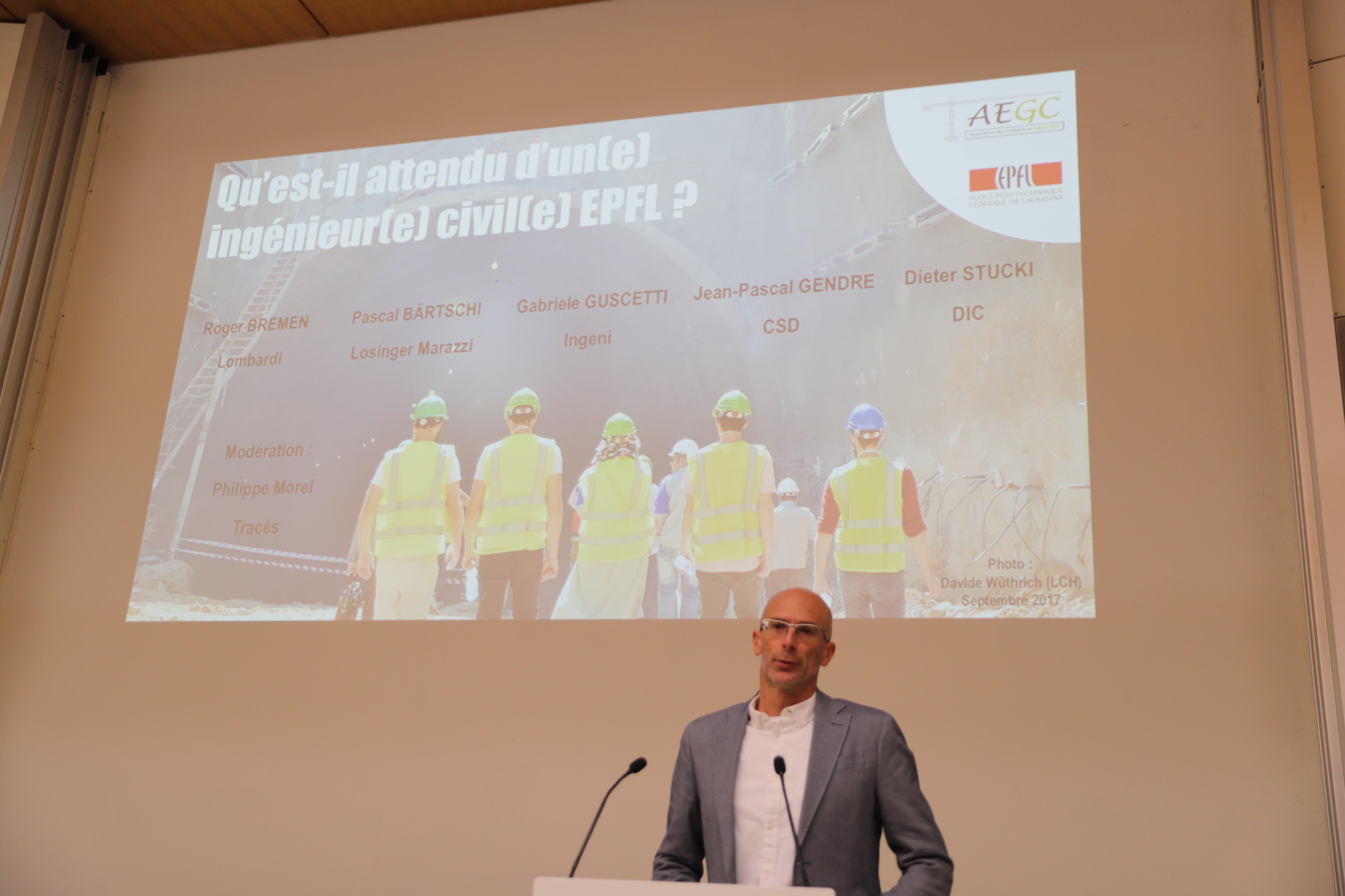 Grande conférence du Génie Civil du 31 octobre 2017 - EPFL
