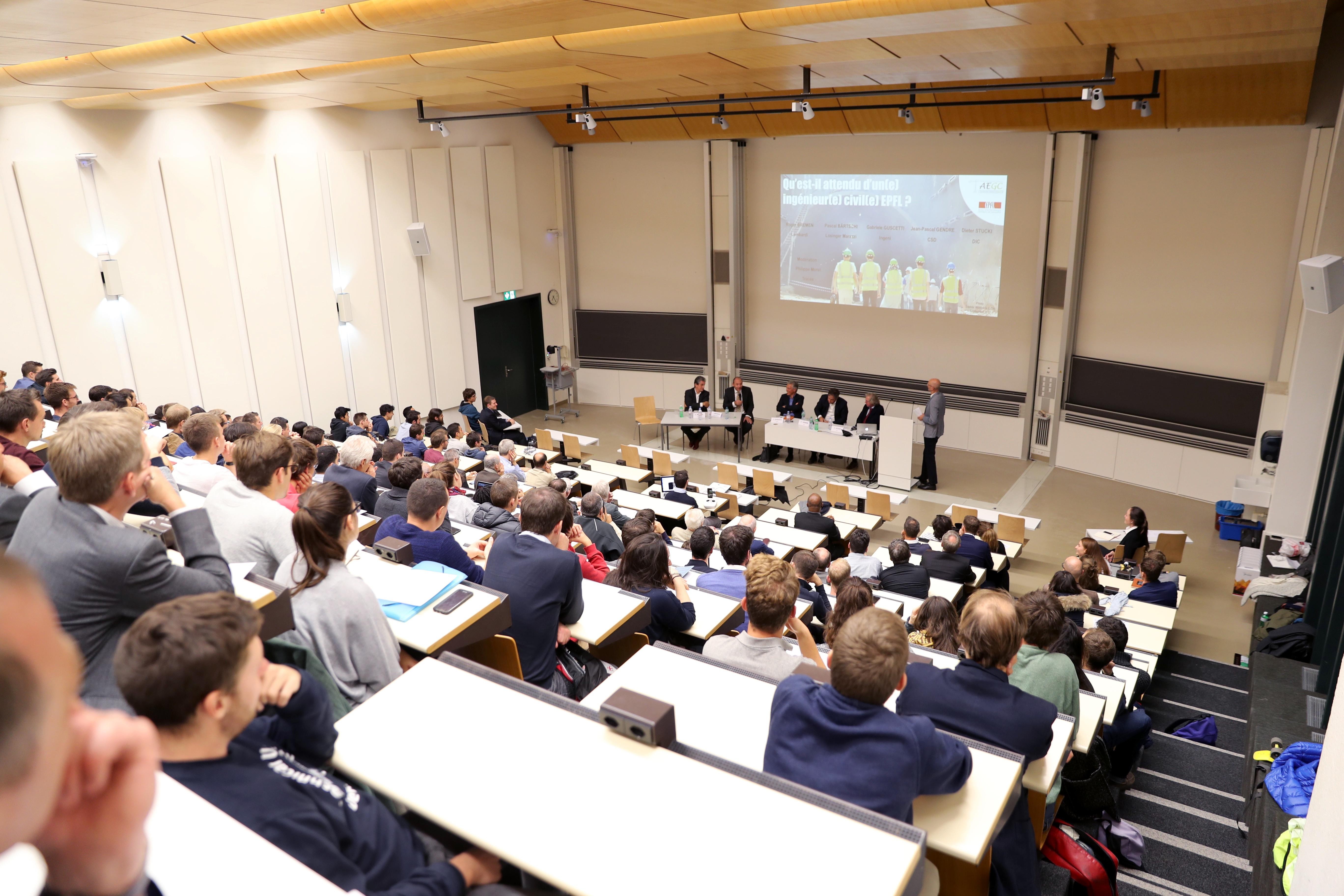 Grande conférence du Génie Civil du 31 octobre 2017 - EPFL