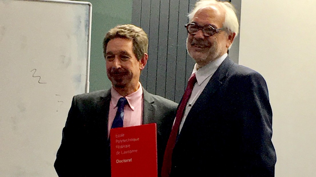 Congratulations to Dr. Bernard Calisti for obtaining his PhD thesis - EPFL
