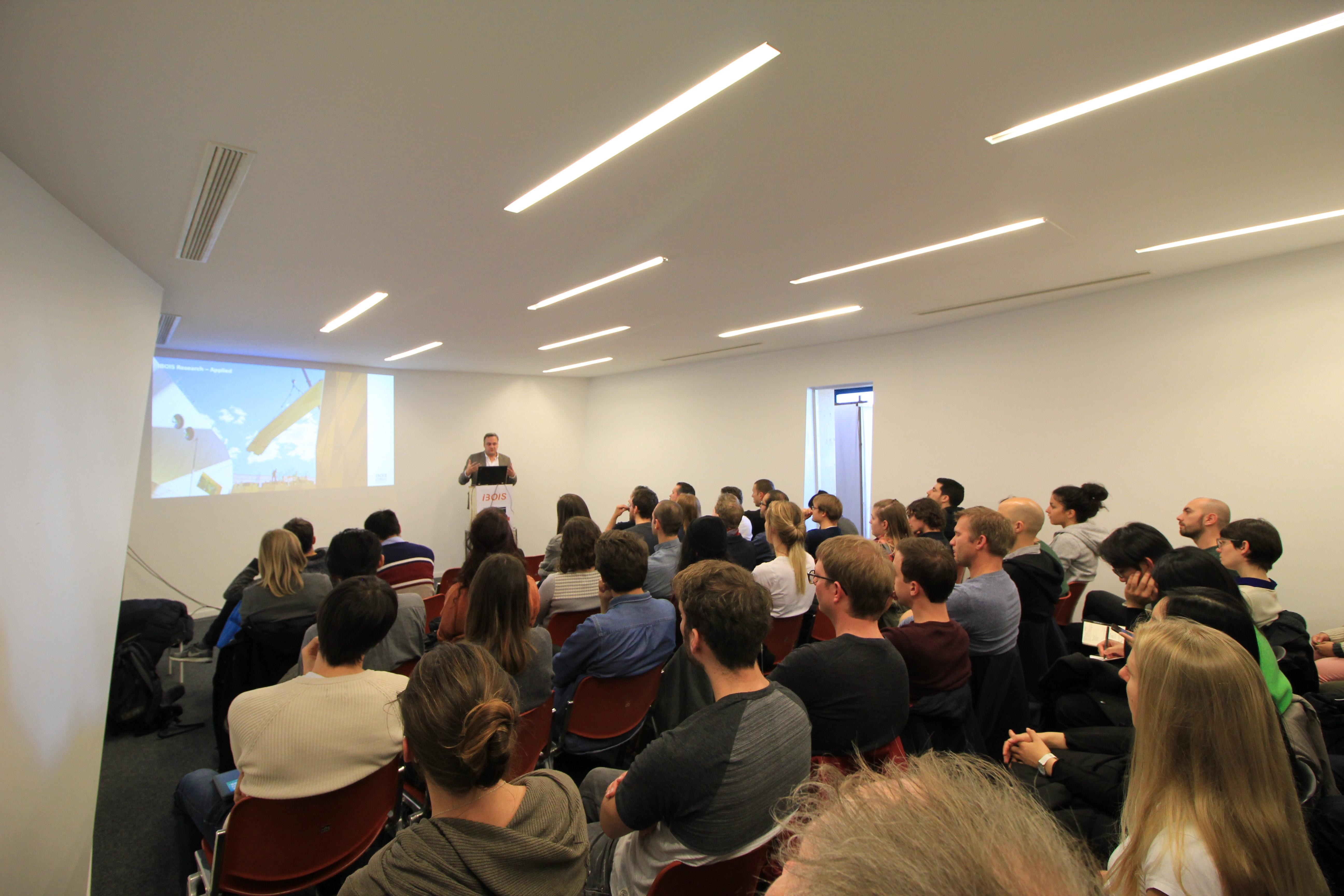 Conference Day on Digital Fabrication at EPFL hosted by IBOIS - EPFL