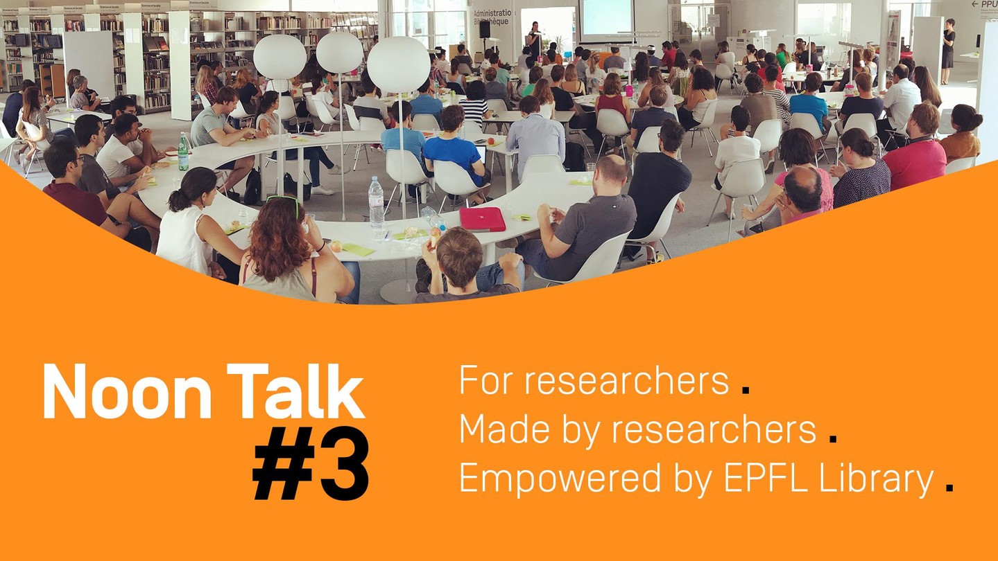 Noon Talk #3: unexpected aspects of publishing research data - EPFL