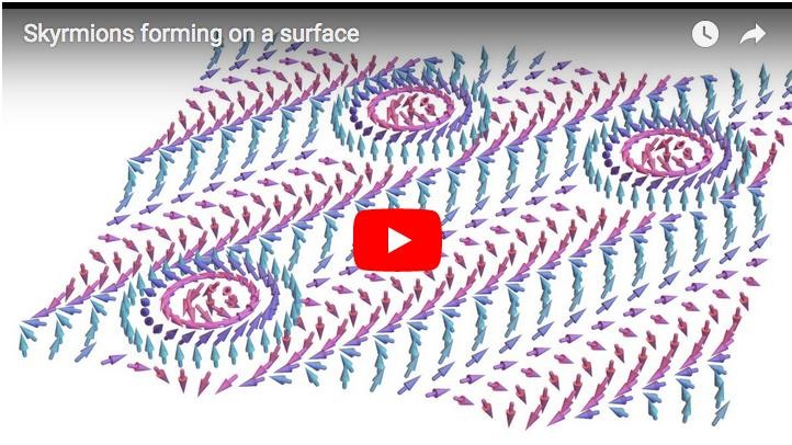 Controlling skyrmions with lasers - EPFL