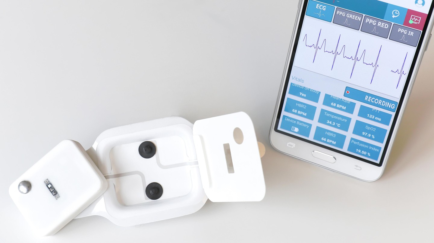 A wireless patch for monitoring emergency-room patients - EPFL